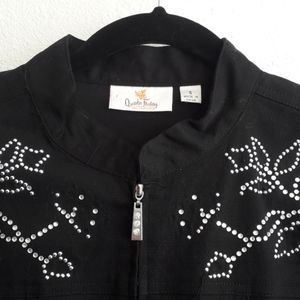 Quacker Factory | Jackets & Coats | Quacker Factory Embellished Jacket ...